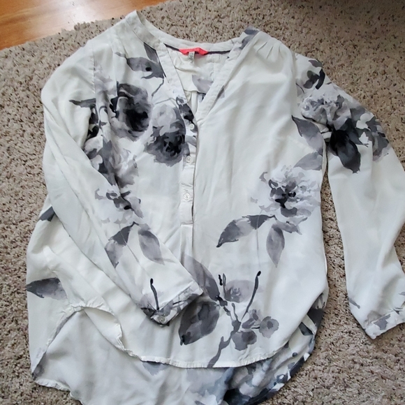 Joules | Tops | Joules Brand Floral Shirt | Poshmark